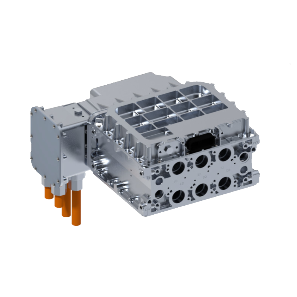 PD400 DUAL INVERTER, 1.5 mF BUS CAP, DOWNWARD FACING HI POWER JUNCTION ...