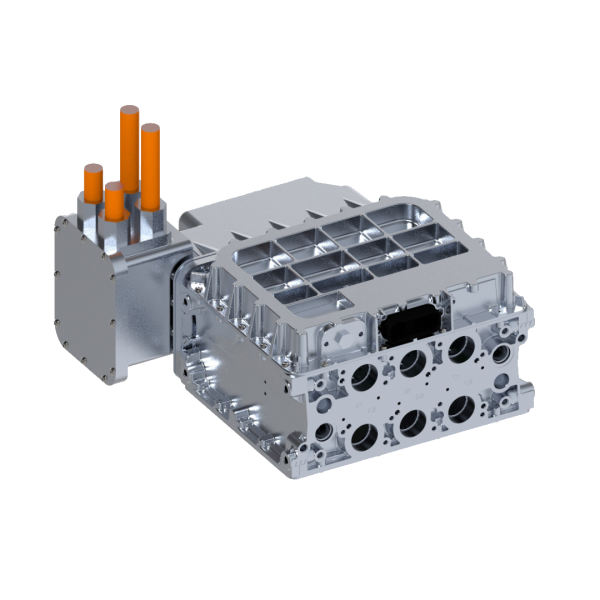 PD400 DUAL INVERTER, 1.5 mF BUS CAP, UPWARD FACING HI POWER JUNCTION ...